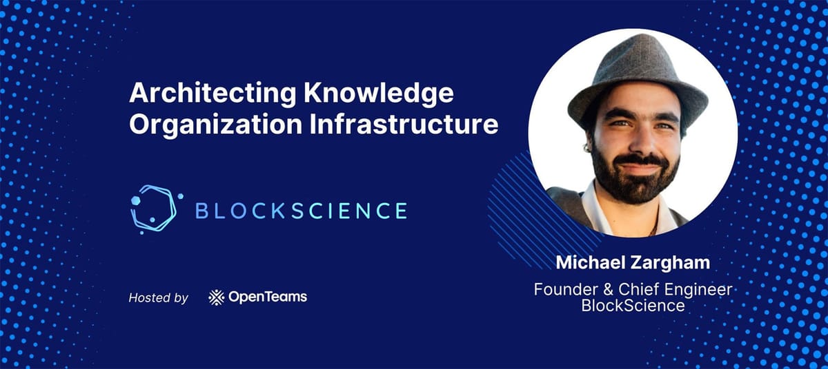 Architecting Knowledge Organization Infrastructure Architecting Knowledge Organization Infrastructure